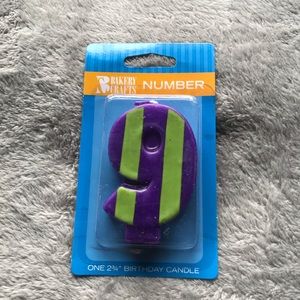 Bakery Craft | Party Supplies | Nib Bakery Crafts Birthday Candle ...